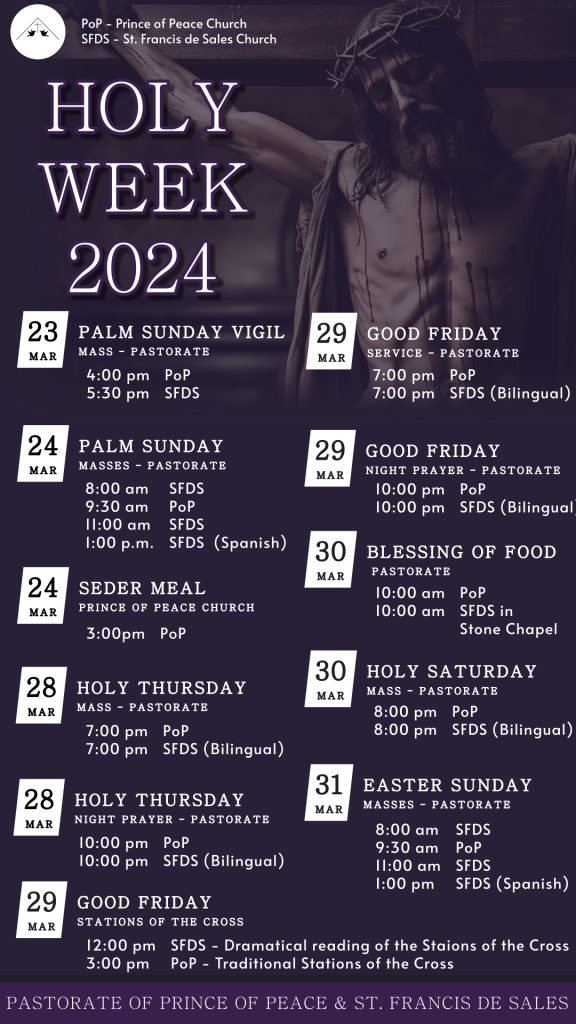 Holy-Week-2024 – St. Francis de Sales Roman Catholic Church